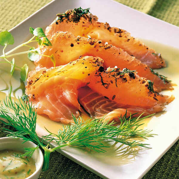 Senf Dill Sauce Zu Lachs