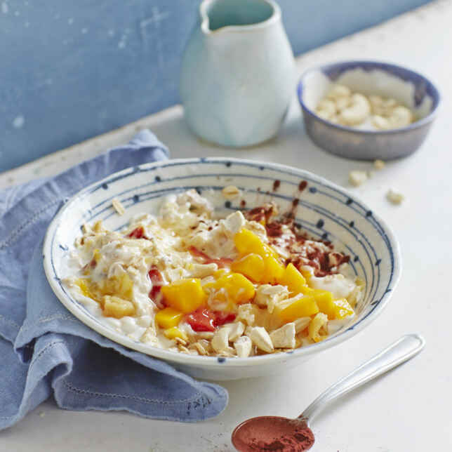 Bircher-Müsli mit Mango Rezept | Küchengötter