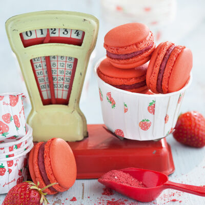 Macarons richtig färben - Lebensmittelfarbe für Macarons | Küchengötter