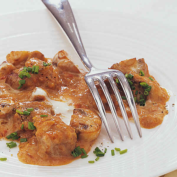 Kalbsrahmgulasch Rezept | Küchengötter