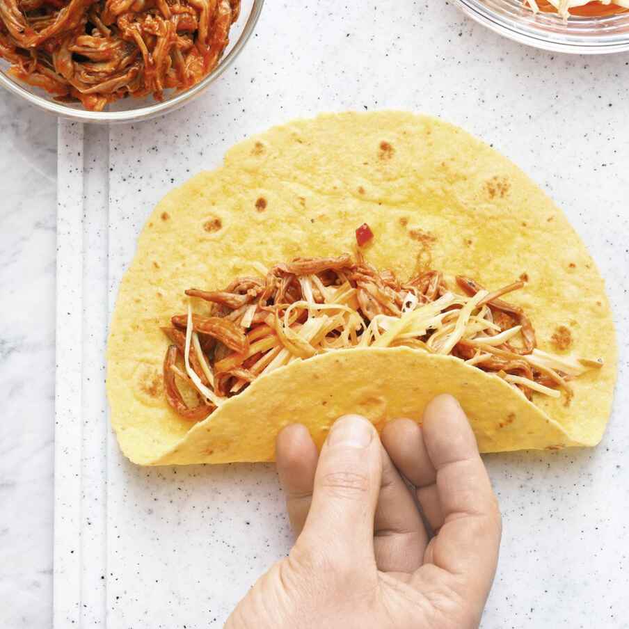 Pulled-Pork-Wraps Rezept | Küchengötter