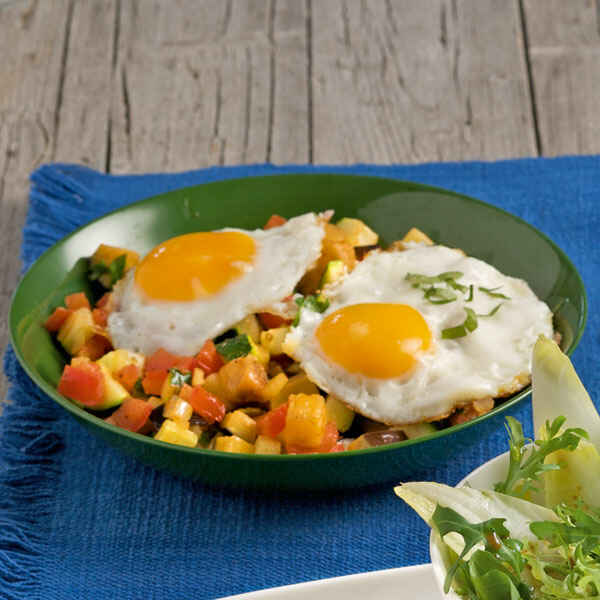 Gemüse-Spiegeleier Rezept | Küchengötter