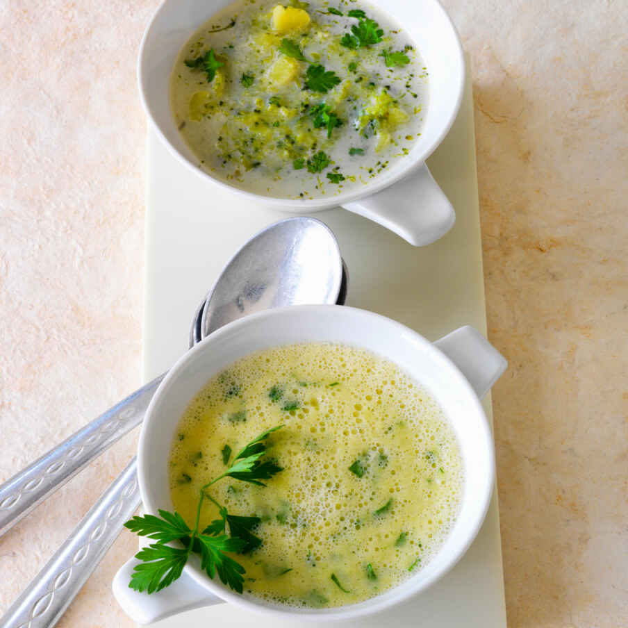 Lauchcremesuppe Rezept | Küchengötter