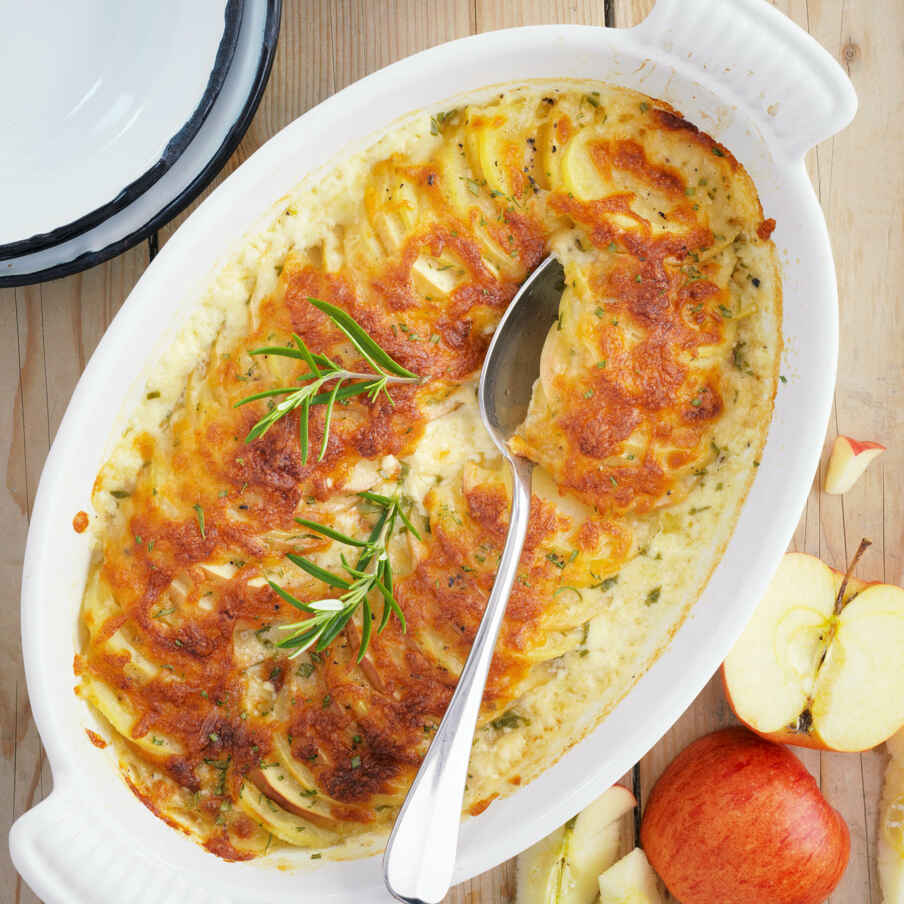 Wunderschãƒâne Kartoffel Apfel Gratin Ebenbild