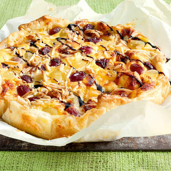 Trauben-Ricotta-Quiche Rezept | Küchengötter