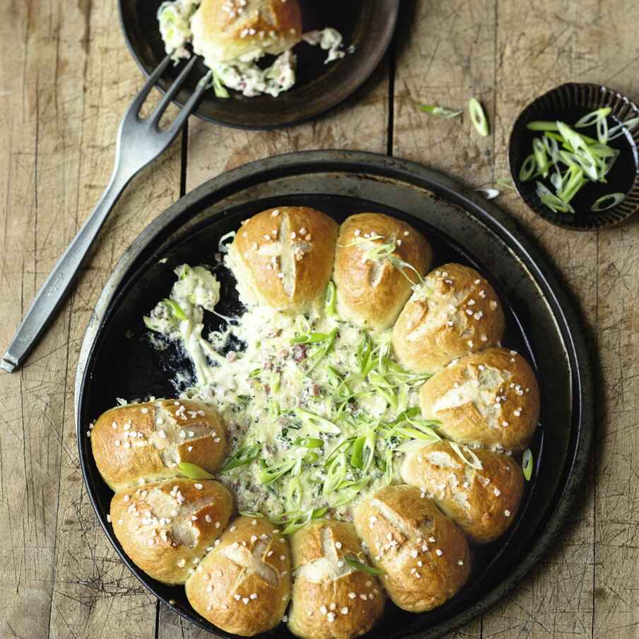 Brezel-Monkey-Bread I Zupbrot Rezept | Küchengötter