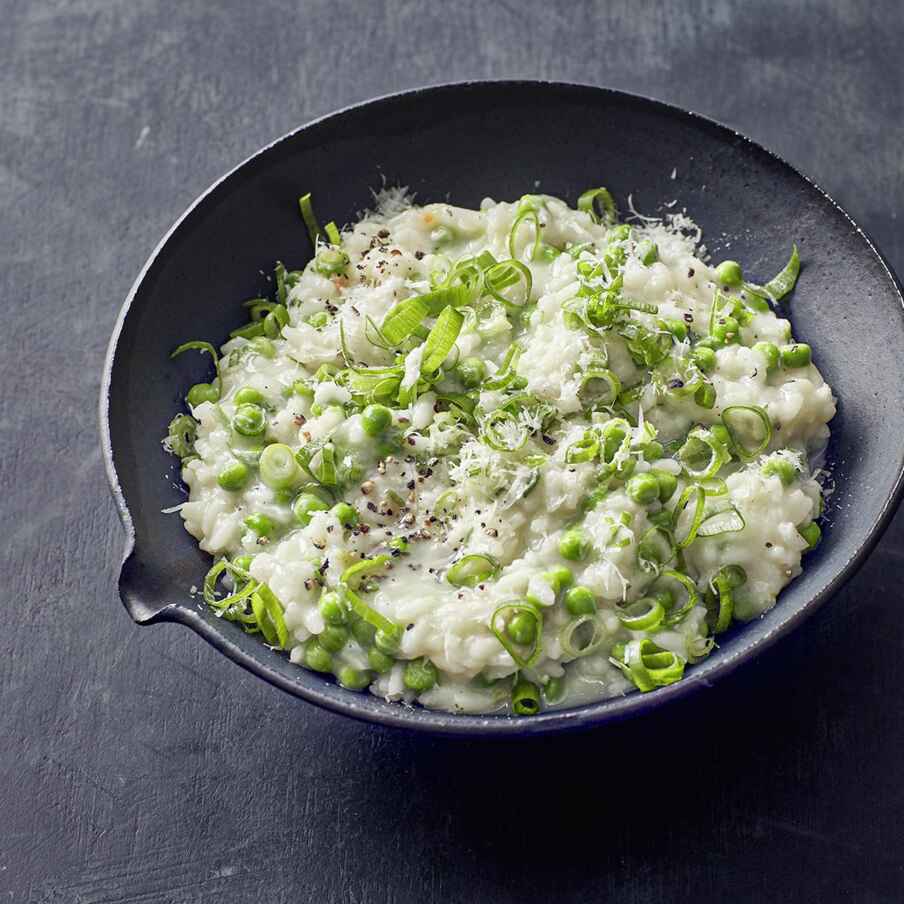 One-Pot-Reis mit Erbsen Rezept | Küchengötter