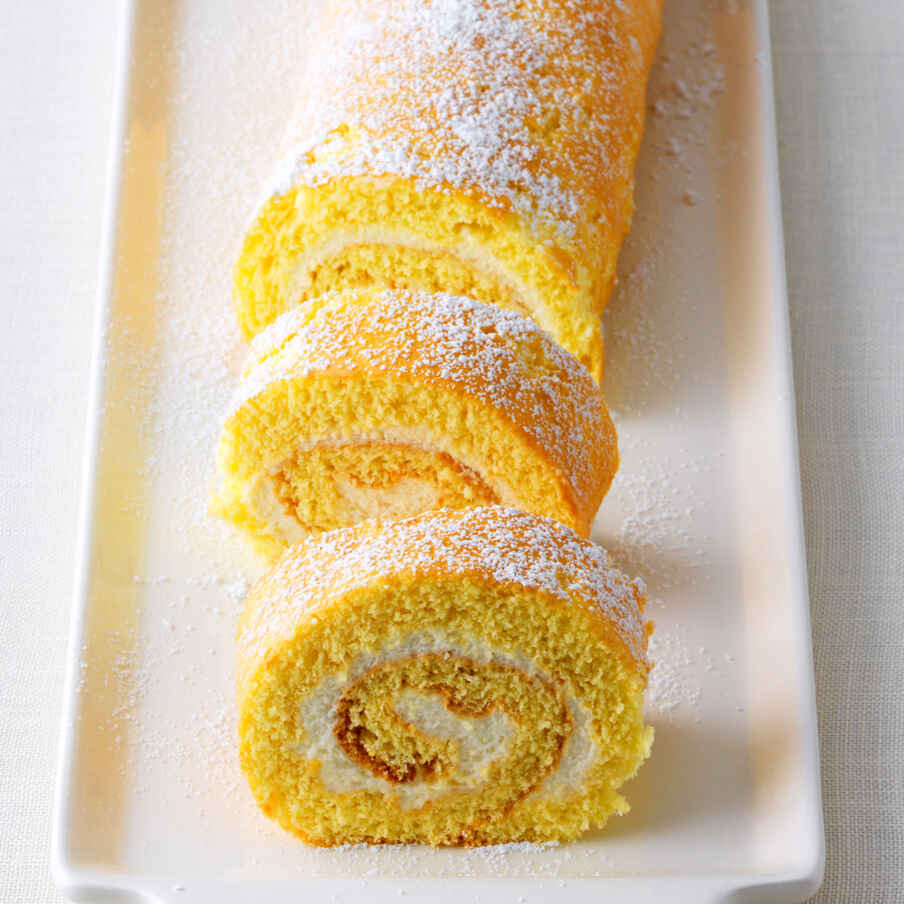 Schnelle Zitronenrolle Rezept | Küchengötter