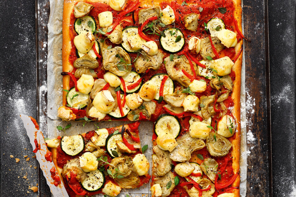 Die besten Rezepte für vegetarische Pizza | Küchengötter