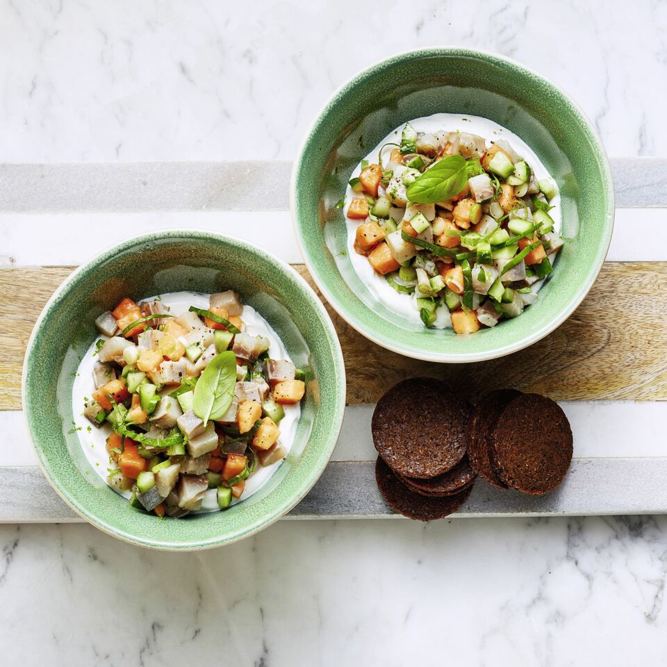 Matjes-Papaya-Tatar Rezept | Küchengötter